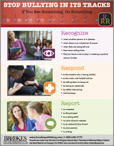 14 Things to Do Now to Stop Bullying In Its Tracks - Brookes Blog