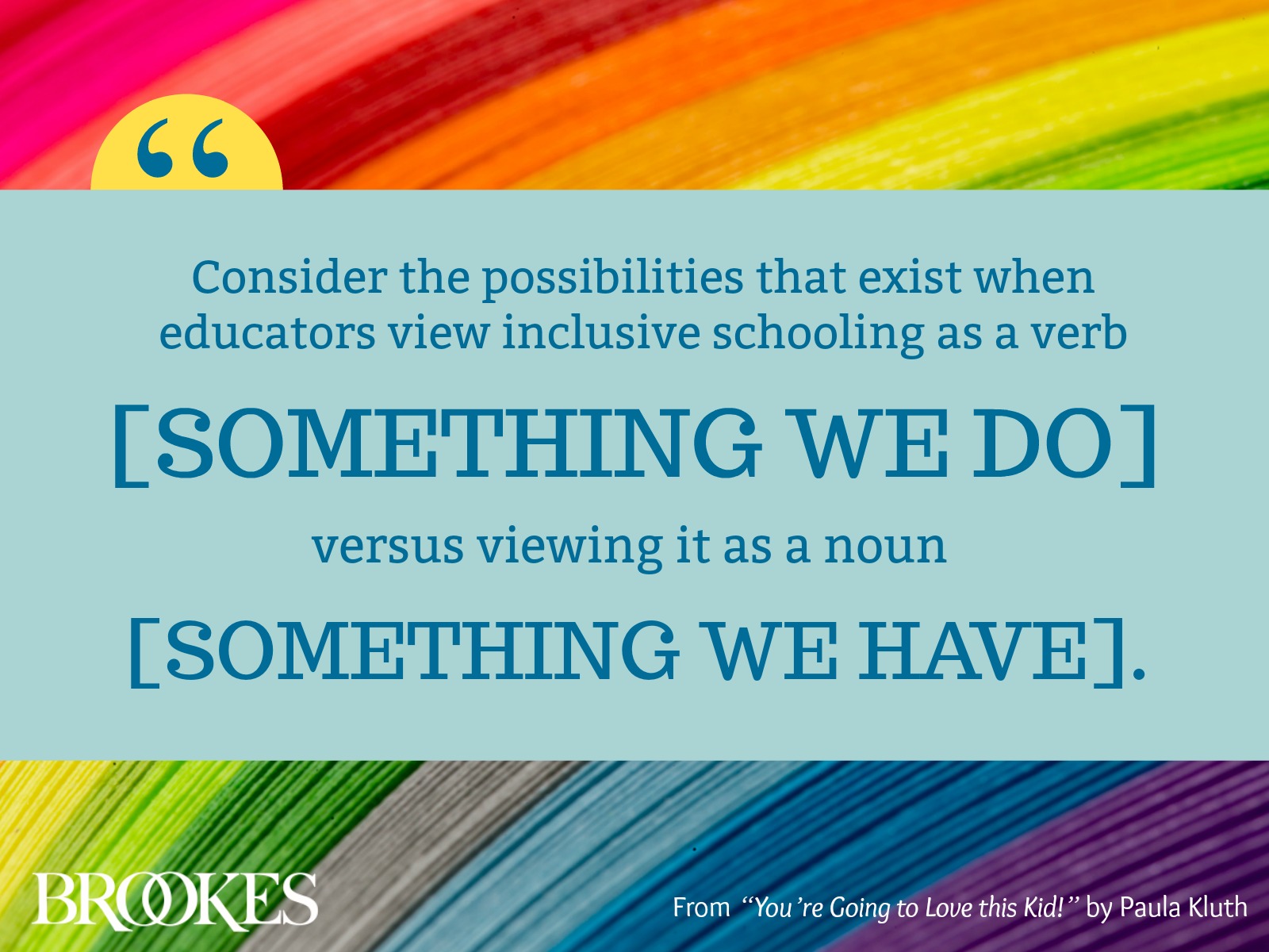18 Things Authentically Inclusive Schools Do - Brookes Blog