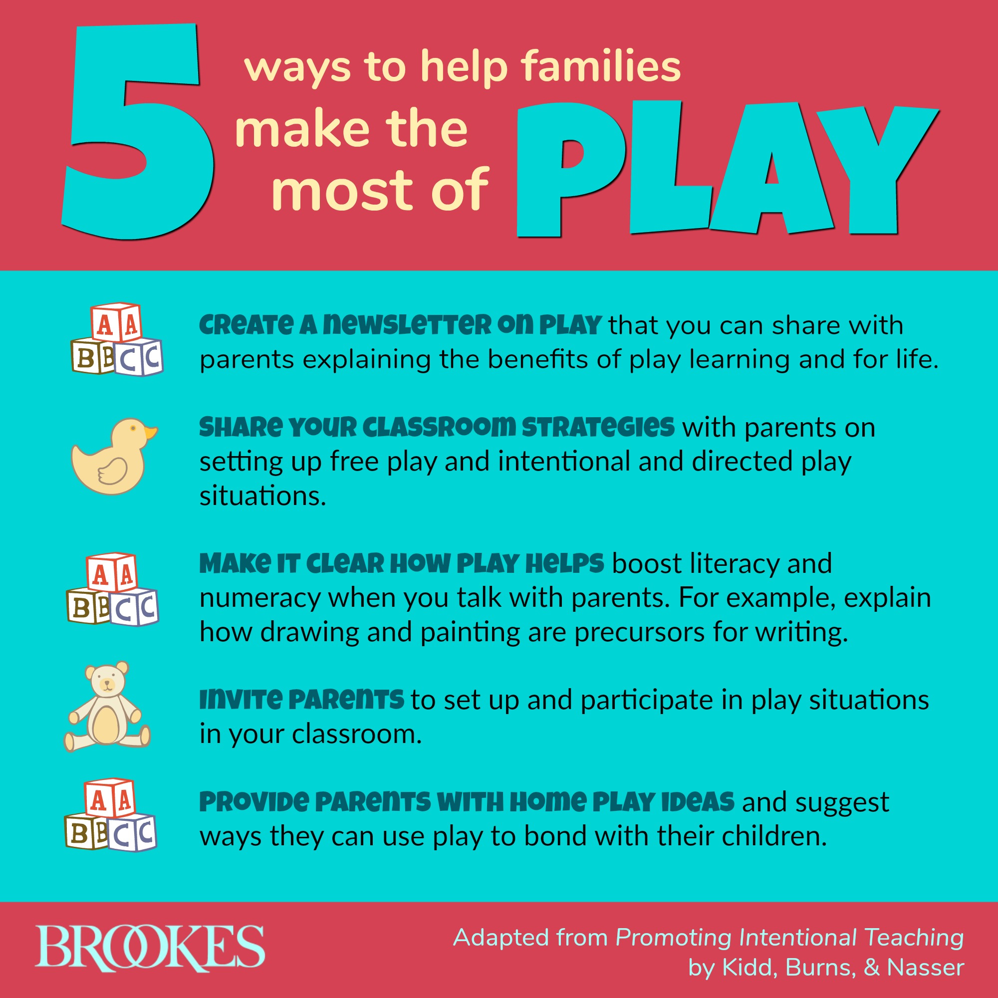 15 Things Every Early Childhood Educator Should Do - Brookes Blog