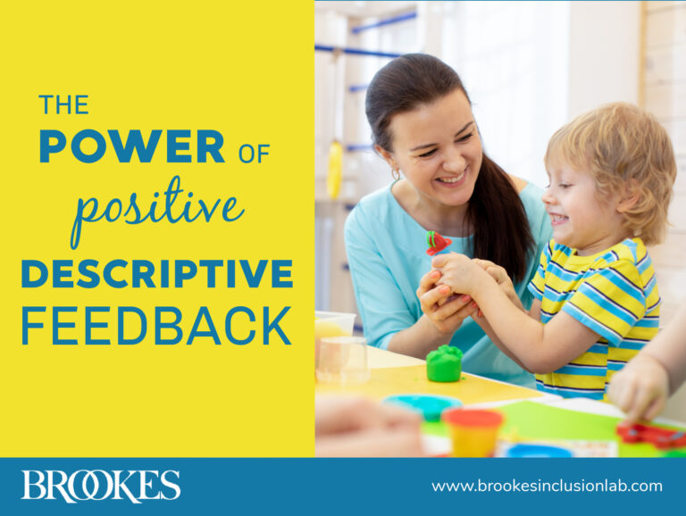 4 Tips for Using Positive Descriptive Feedback with Students | The ...