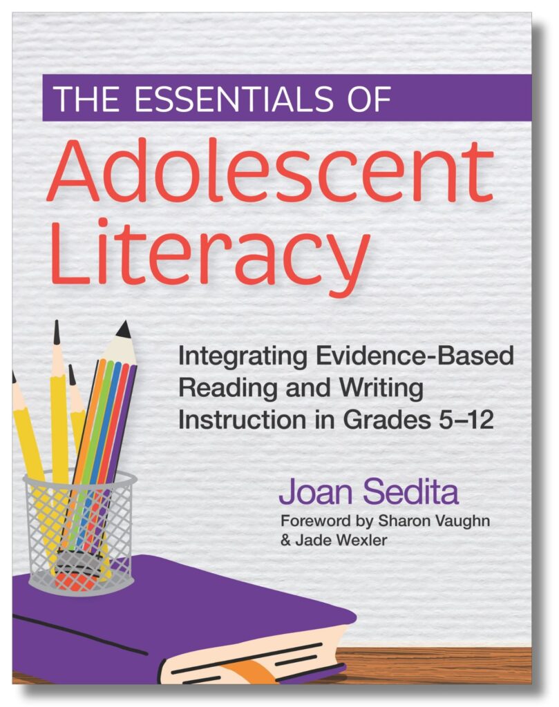 5 Key Things You’ll Learn in Joan Sedita’s New Book on Adolescent Literacy - Brookes Blog